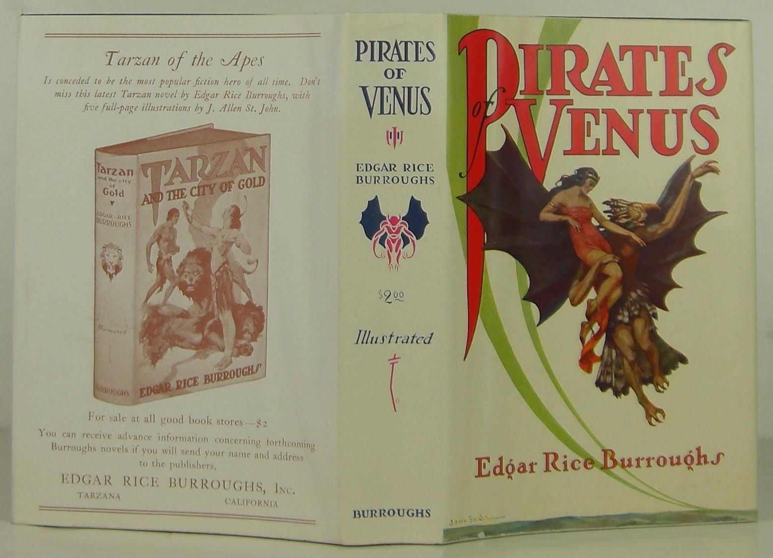Pirates of Venus by Burroughs, Edgar Rice | Hardcover | 1934 ...