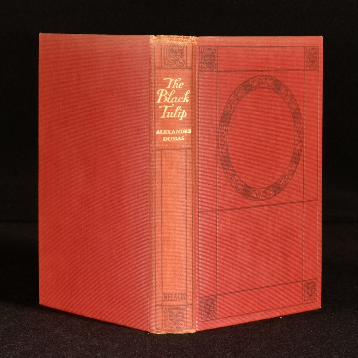 BIBLIO | The Black Tulip by Alexandre Dumas | Cloth | c1920 | T. Nelson and Sons, Ltd