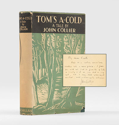 Tom's A-Cold. A Tale. by COLLIER, John | 1933 | London: Macmillan and ...