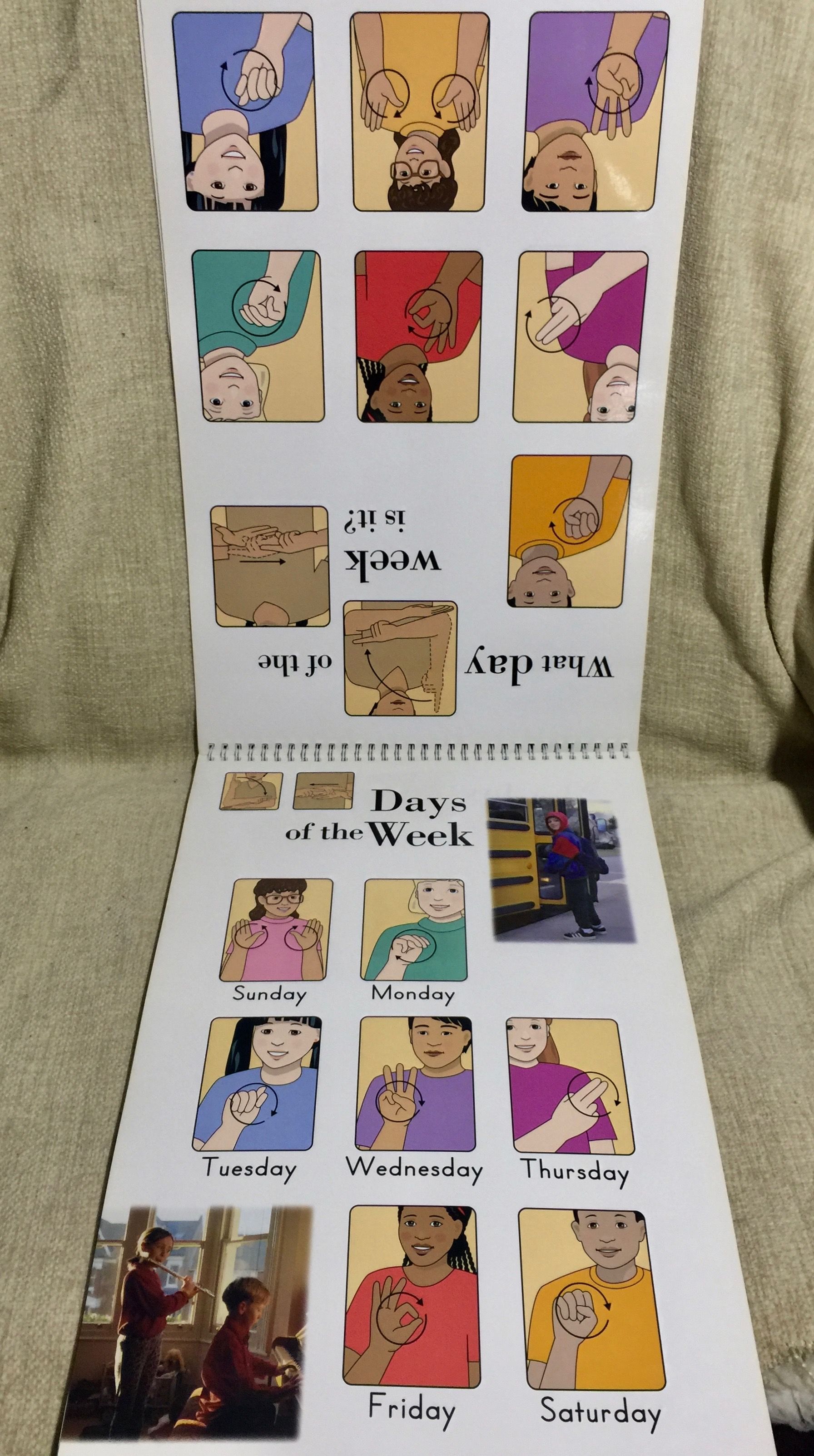 Sign Language Flip Chart