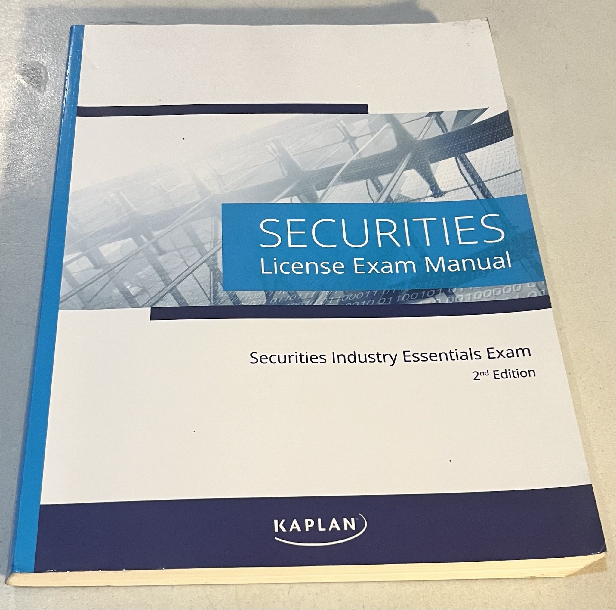 Kaplan Securities Industry Essentials License Exam Manual, 2nd Edition ...