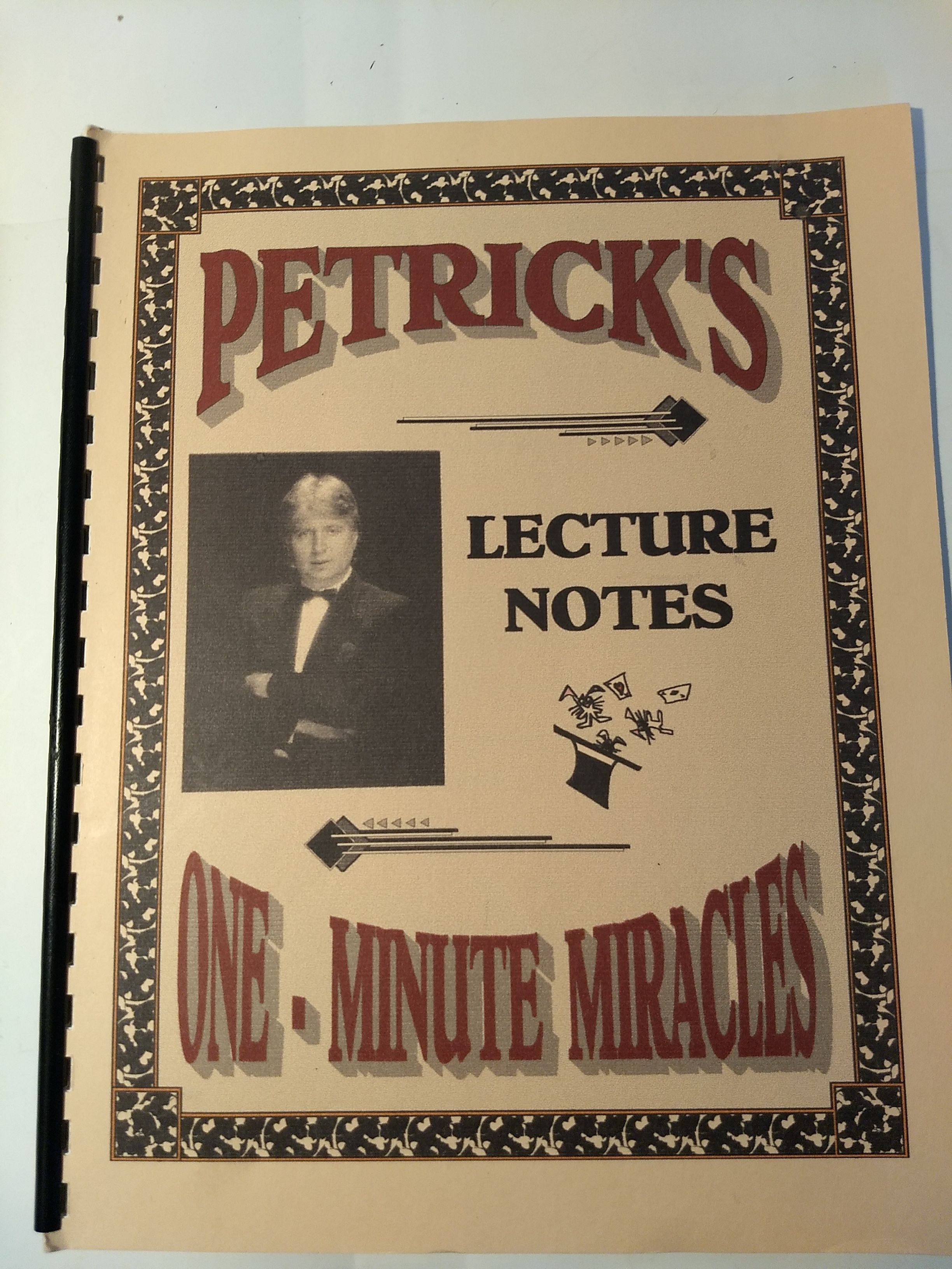 Petrick's lecture Notes - One Minute Miracles by Petrick and Mia | Soft ...