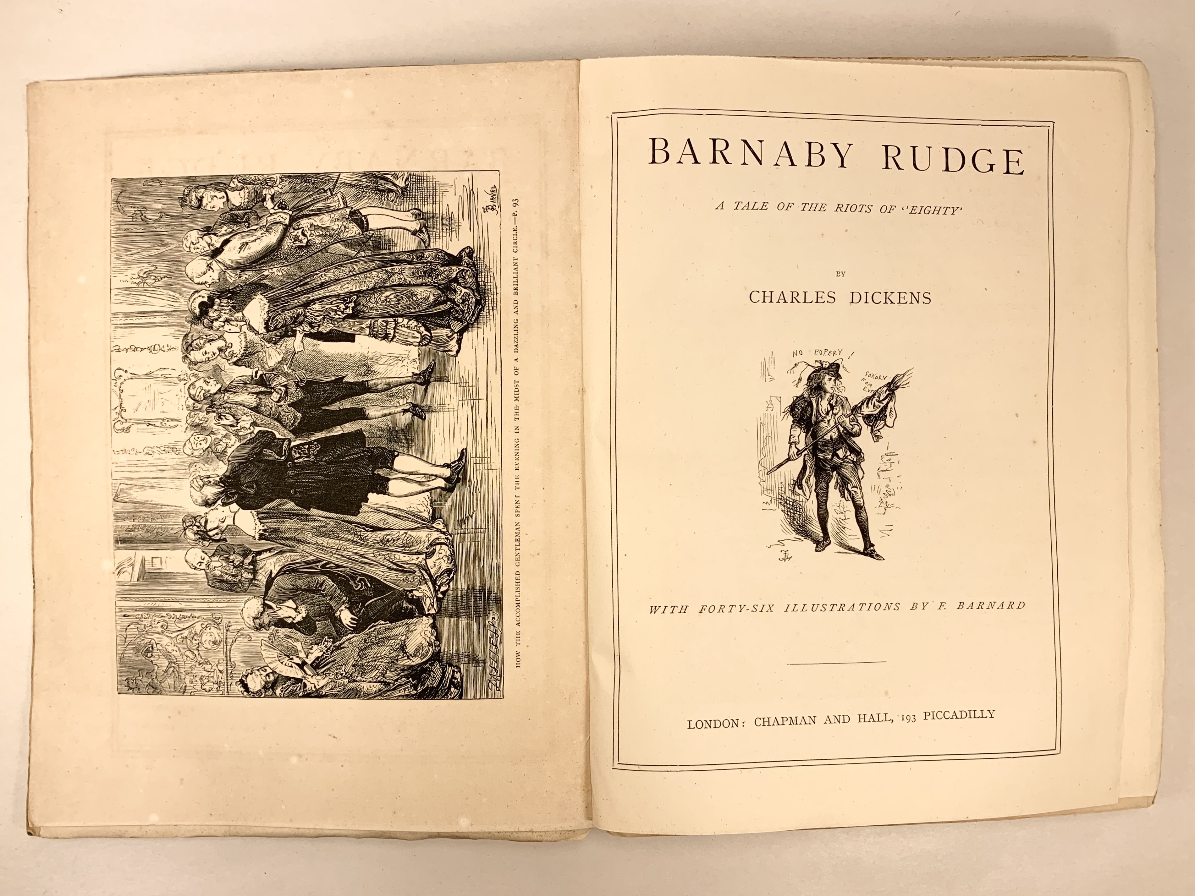 Barnaby Rudge a Tale of the Riots of "Eighty" by Dickens, Charles ...