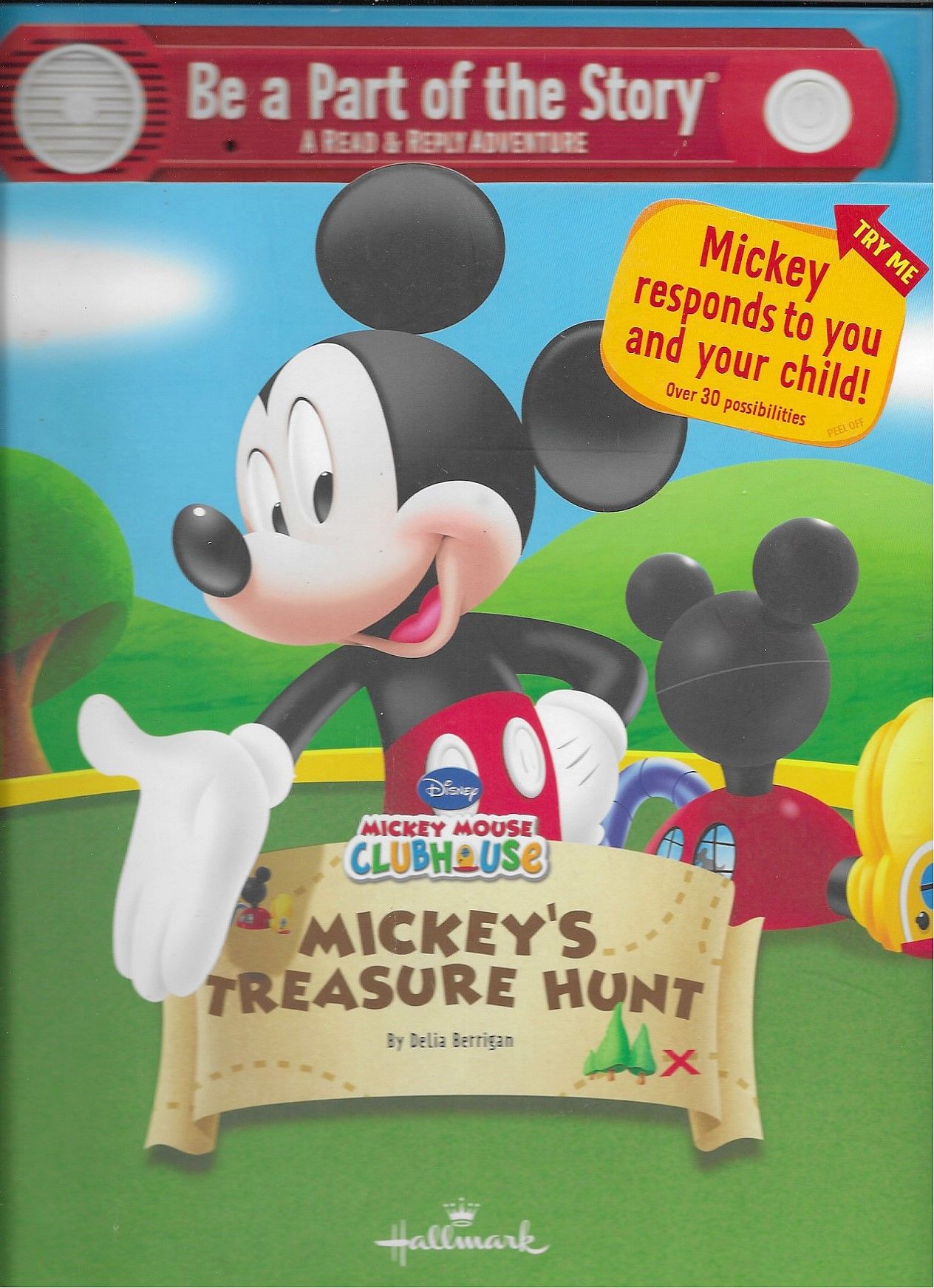 BIBLIO | Disney Mickey Mouse Clubhouse: Mickey's Treasure Hunt by Delia ...