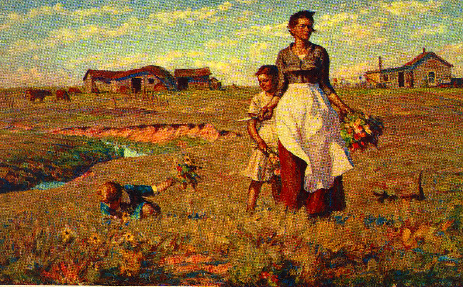 The prairie is my garden : the story of Harvey Dunn, artist. by ...