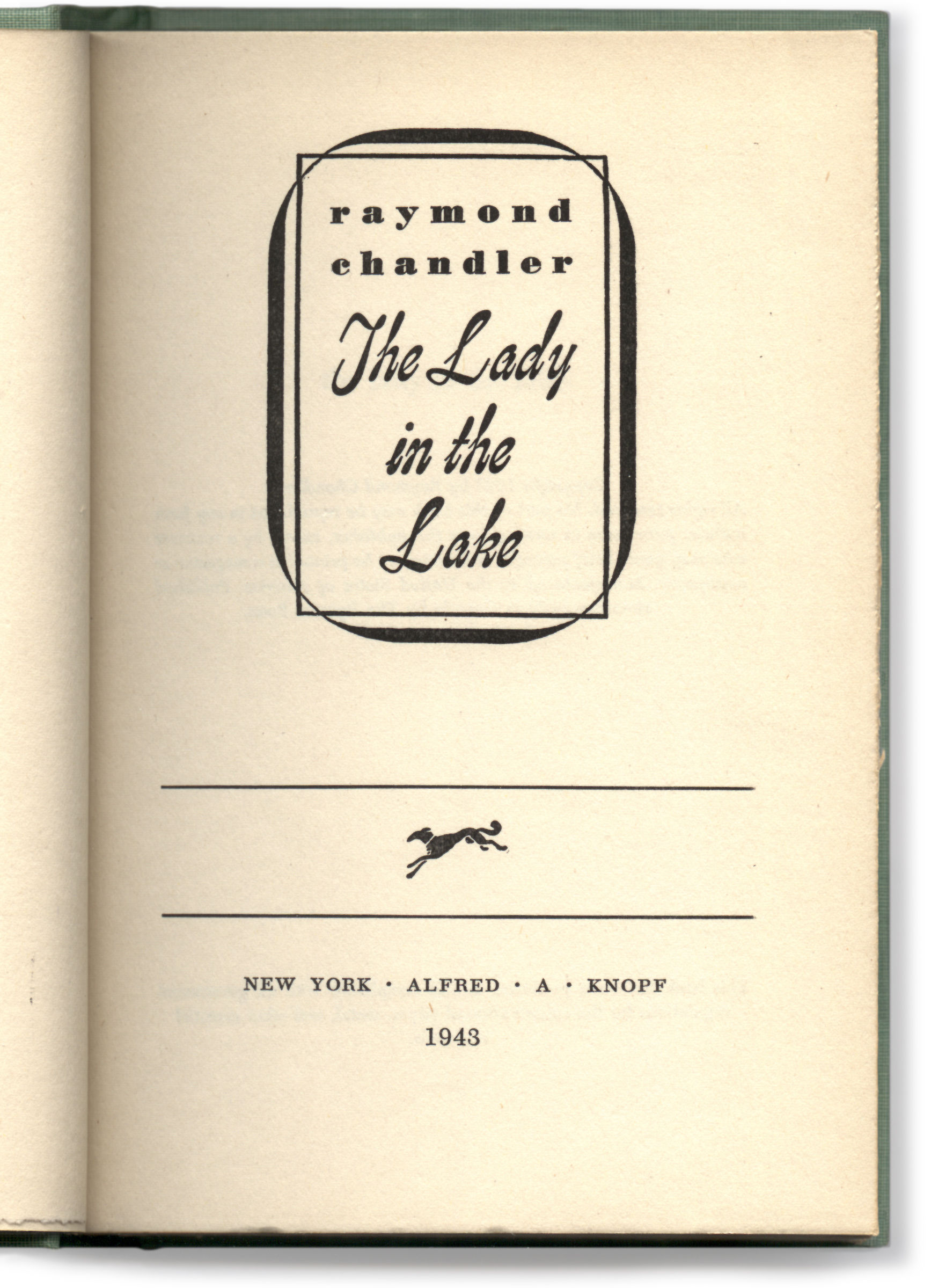 Very Attractive Philip Marlow First Edition | BIBLIO