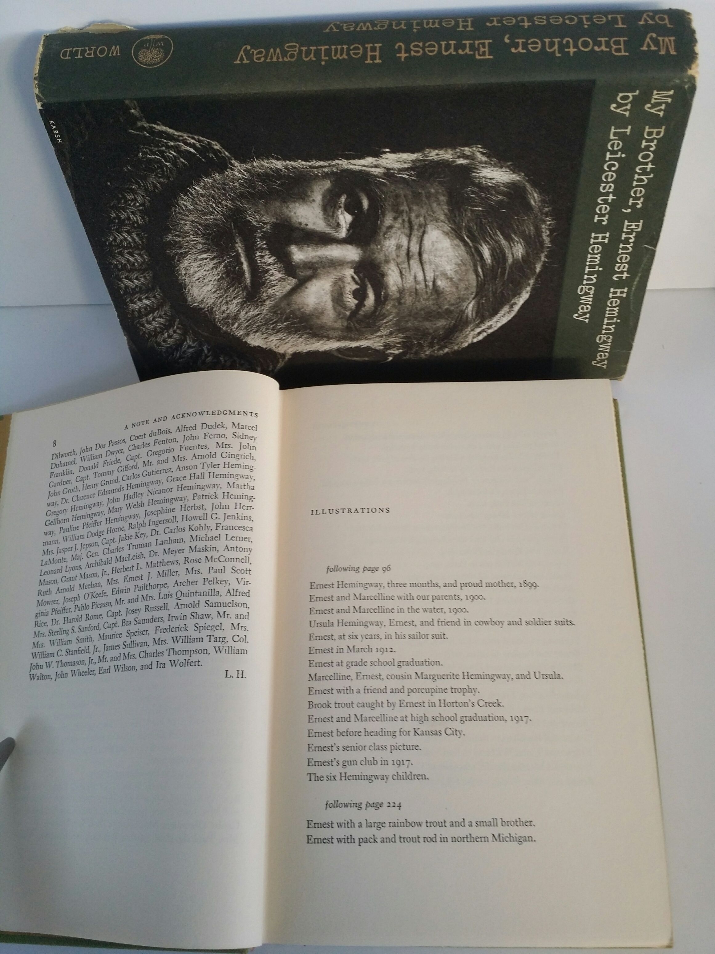 My Brother Ernest Hemingway by Leicester Hemingway | 1962 | The World ...