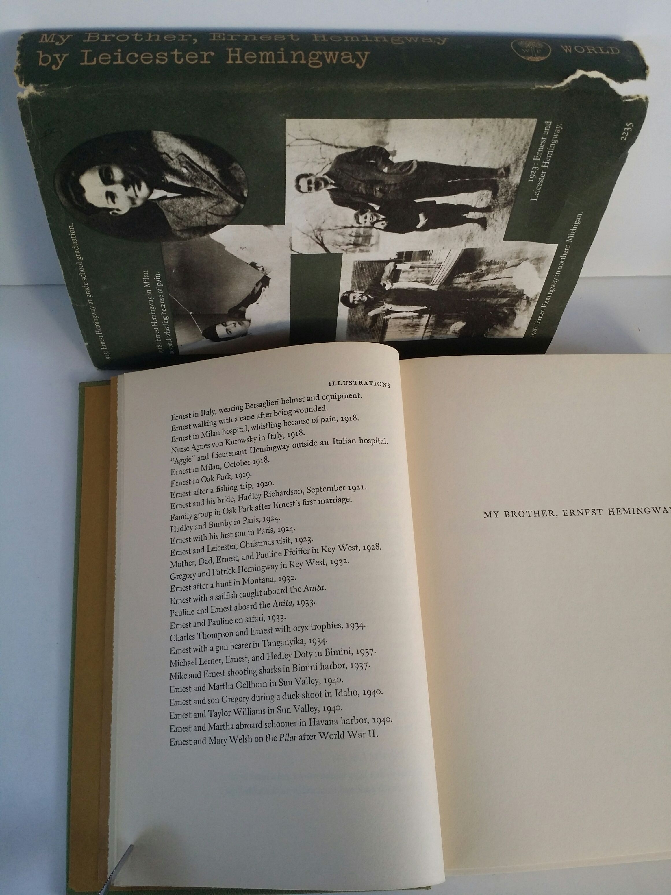 My Brother Ernest Hemingway by Leicester Hemingway | 1962 | The World ...