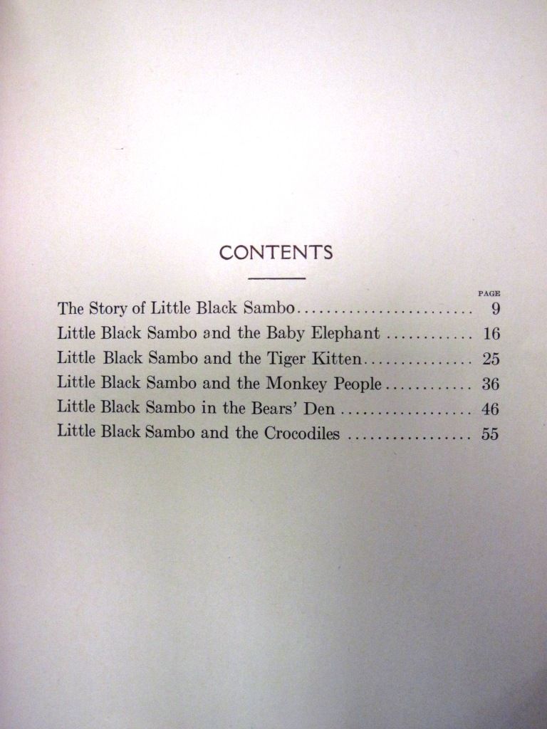 THE LITTLE BLACK SAMBO STORY BOOK by Bannerman, Helen & Frank Ver Beck ...