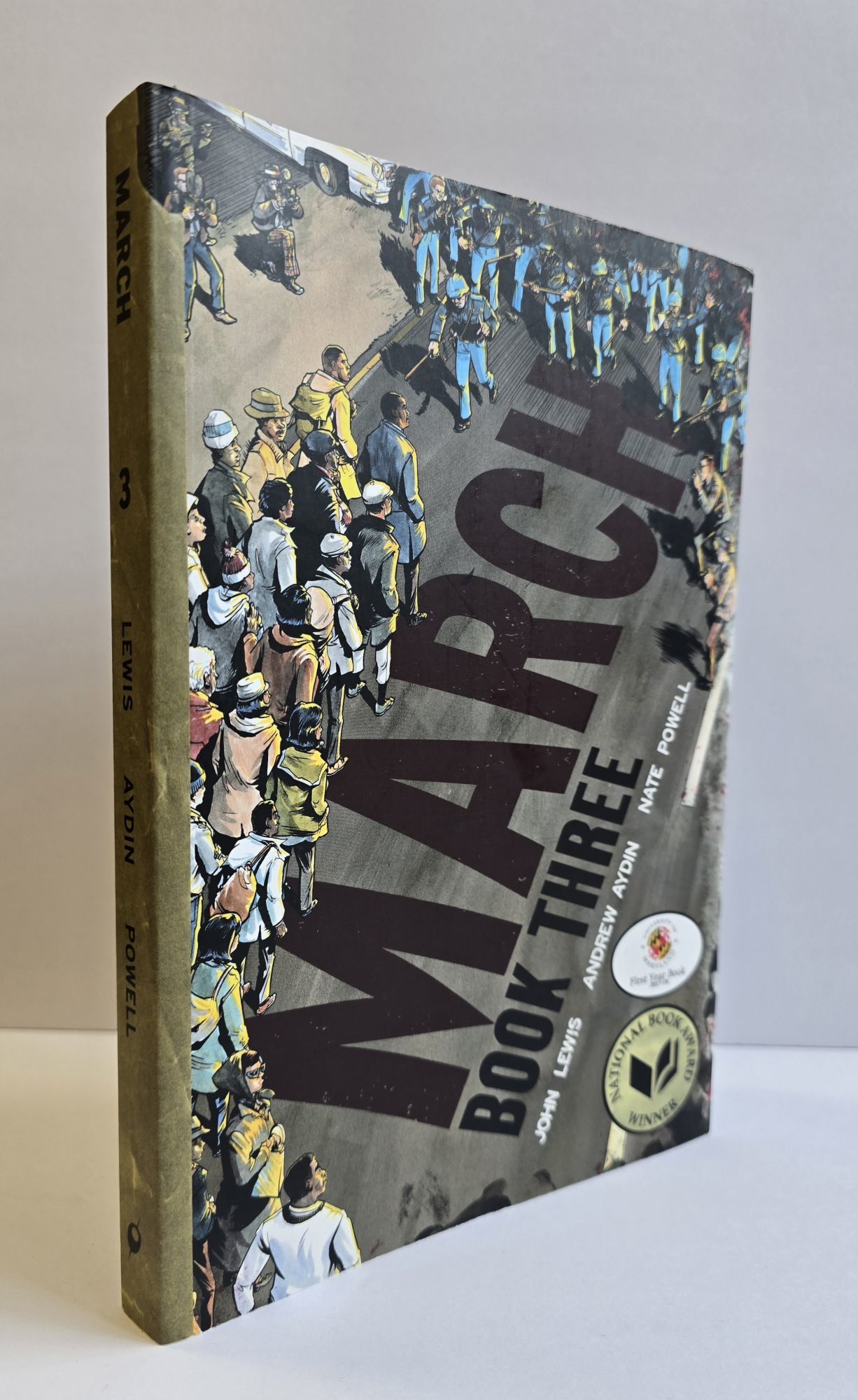MARCH BOOK THREE [Signed by Lewis and Aydin] by Lewis, John [author ...