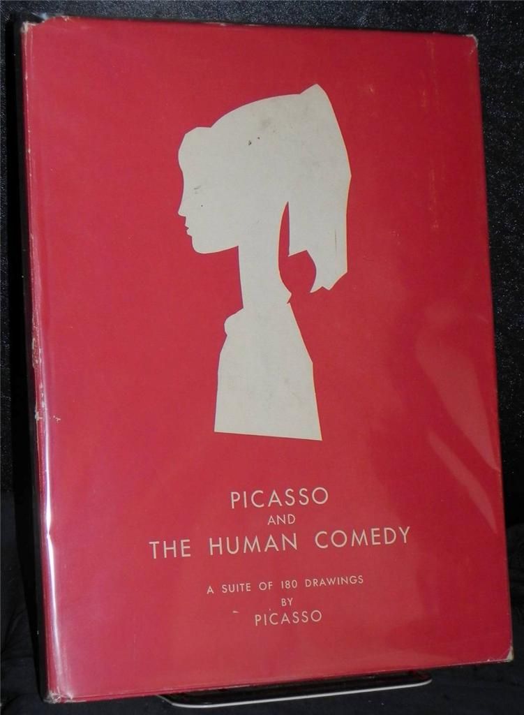 The Human Comedy by Pablo Picasso Verve 1954 w DUST JACKET by Verve ...