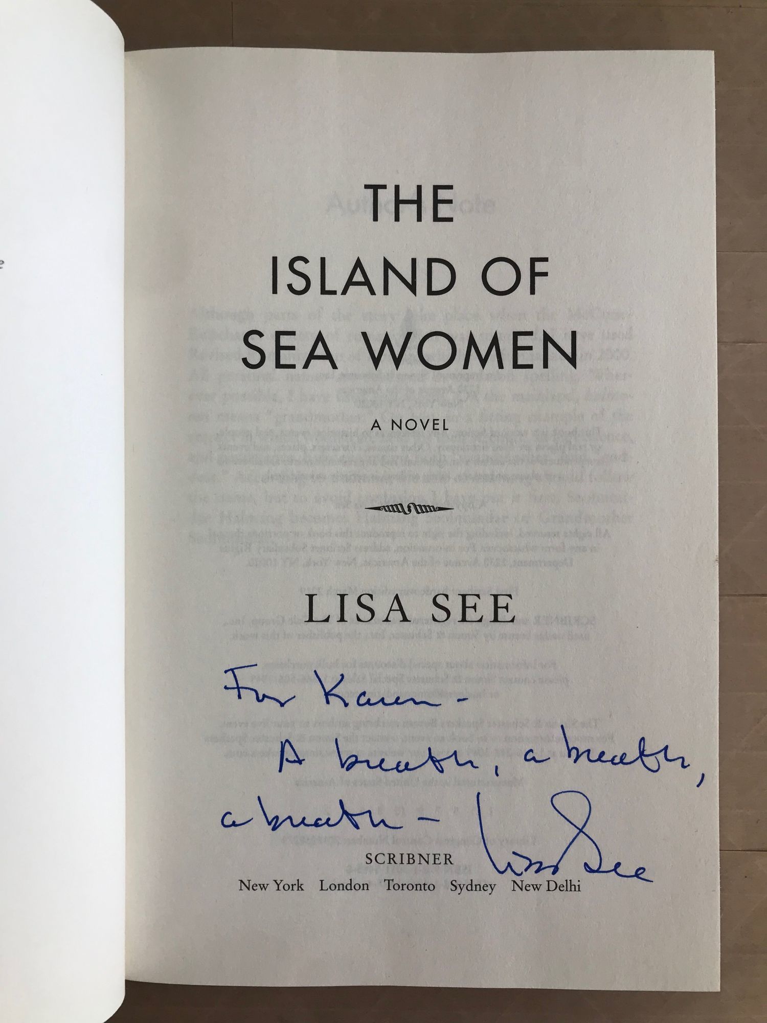 BIBLIO | The Island of Sea Women; a novel by See, Lisa | Hardcover ...