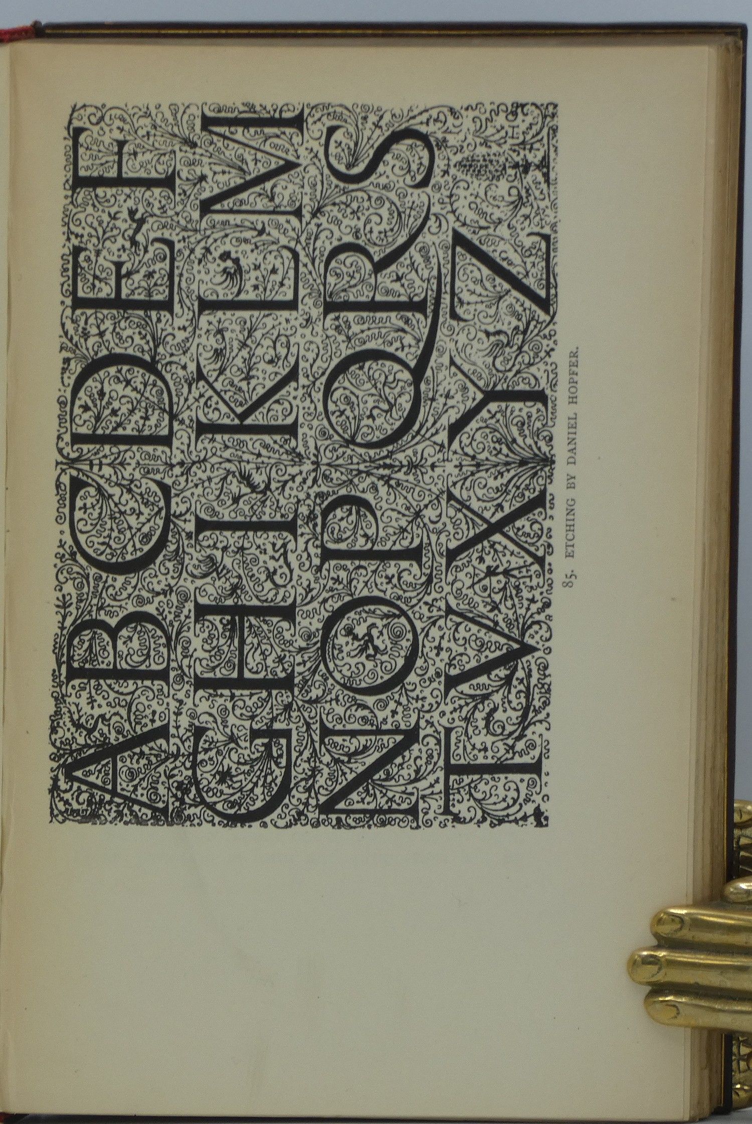 Alphabets. A Handbook of Lettering with Historical Critical and ...