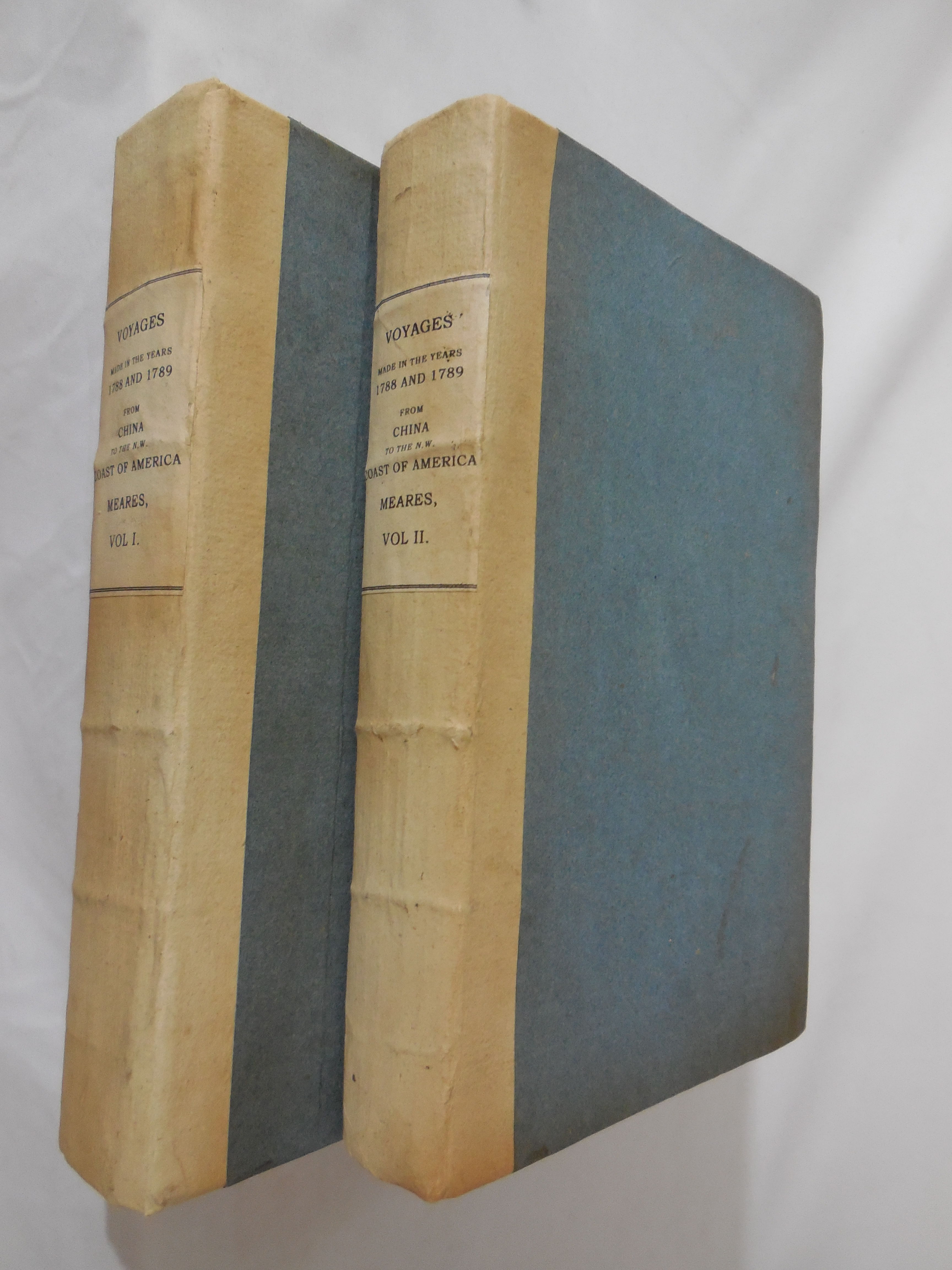 Voyages Made in the Years 1788 and 1789 from China to the N.W. Coast of ...