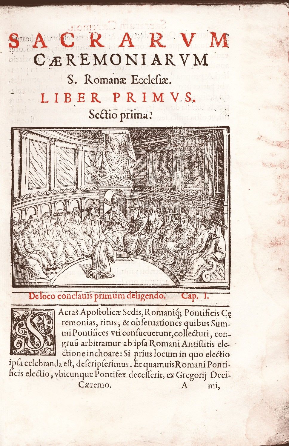 Sacrarum Caeremoniarum sive rituum ecclesiasticorum s. rom. ecclesisae ...