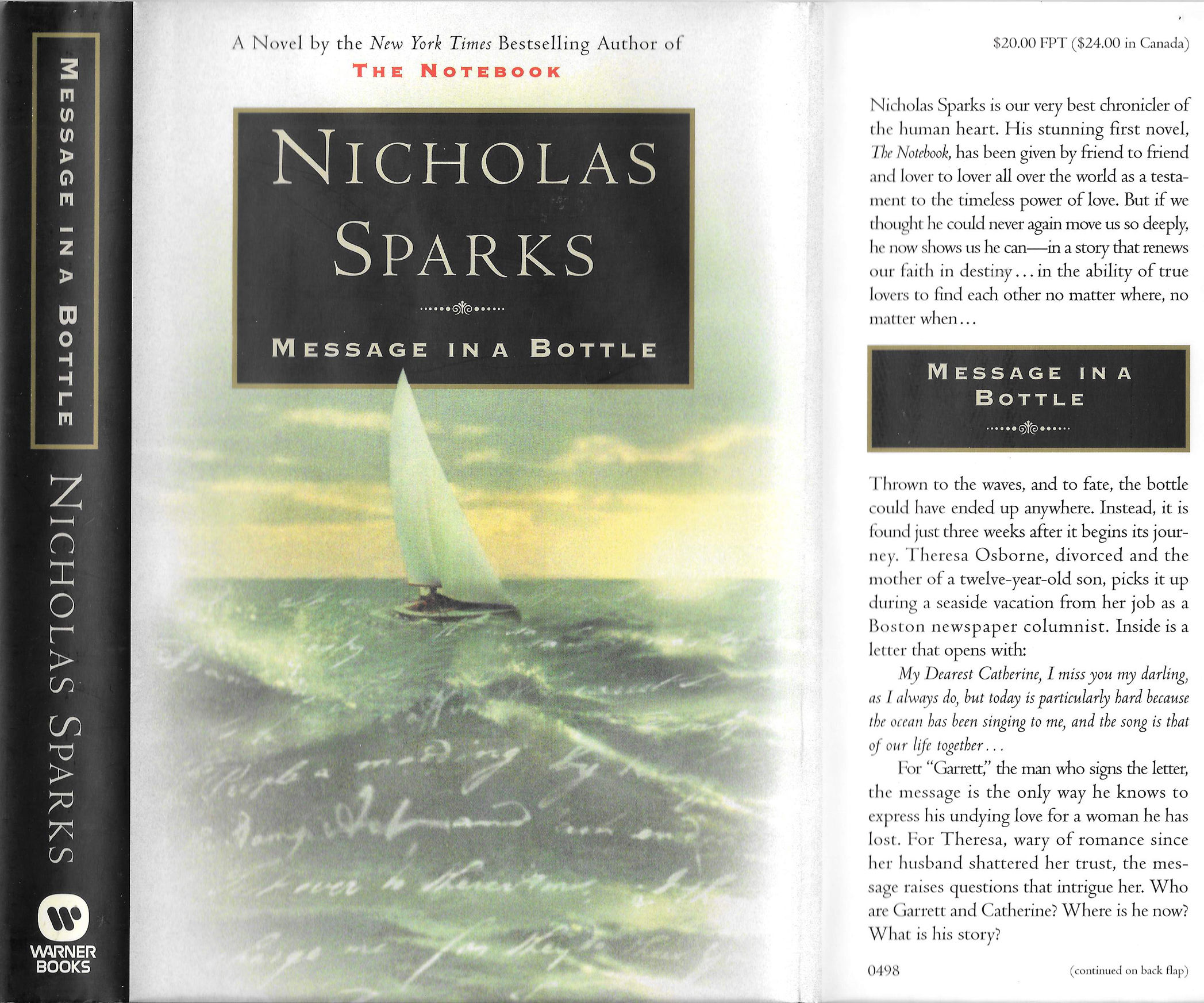 Message In A Bottle Nicholas Sparks