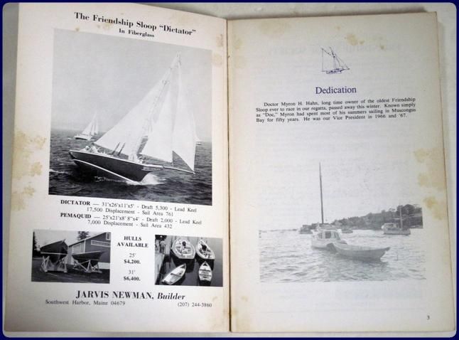 BIBLIO | FRIENDSHIP SLOOP DAYS, JULY 25, 26, 27, 1974. by Friendship ...