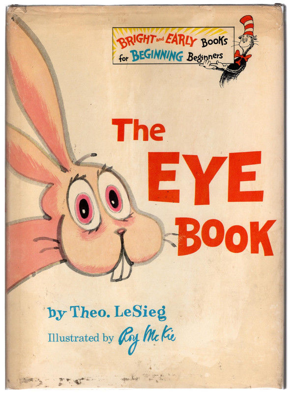 BIBLIO | The Eye Book, A Bright & Early Book. 1968 Edition by Theo ...
