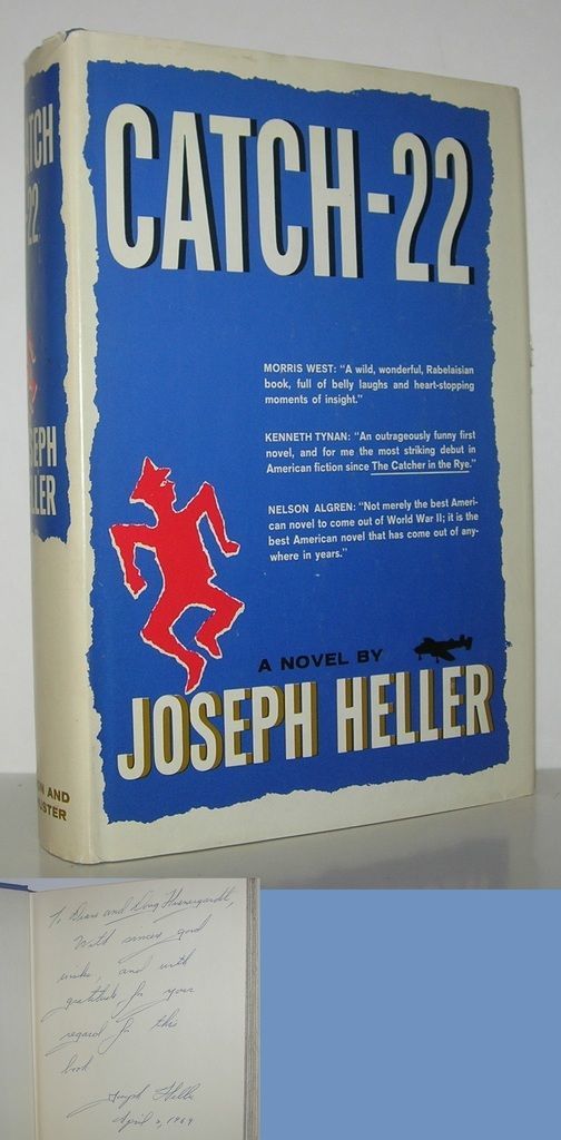 CATCH-22 by Joseph Heller - Hardcover - First Edition; Twelfth Printing ...