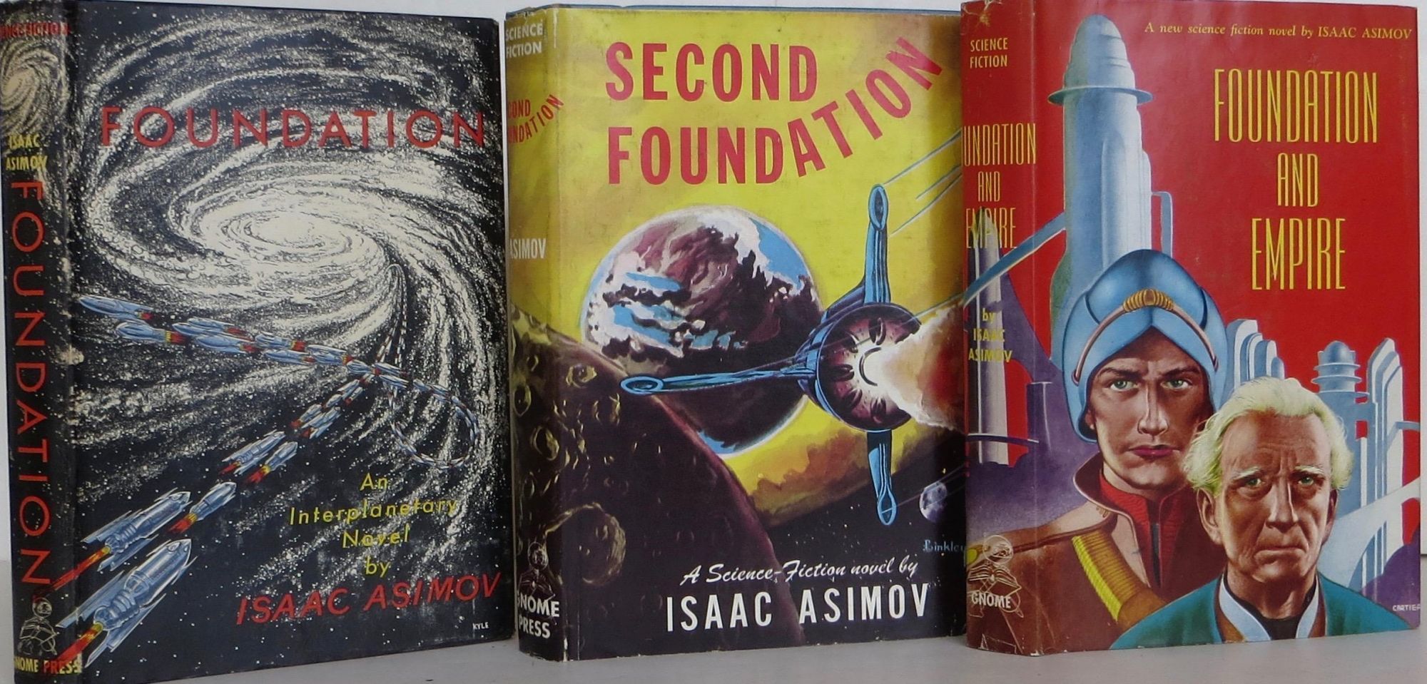 The Foundation Trilogy by Asimov, Isaac` | Hardcover | 1951 | Gnome ...
