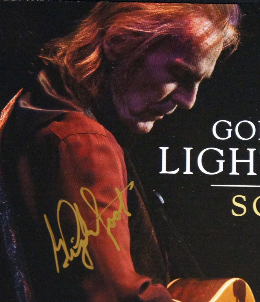 BIBLIO | Solo (Signed by Gordon with Sealed CD) by Gordon Lightfoot ...