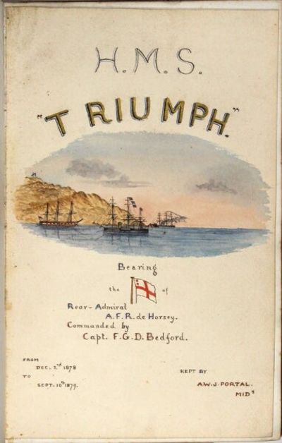 A midshipman's logbook kept aboard the HMS Shah, the HMS Pelican, and ...