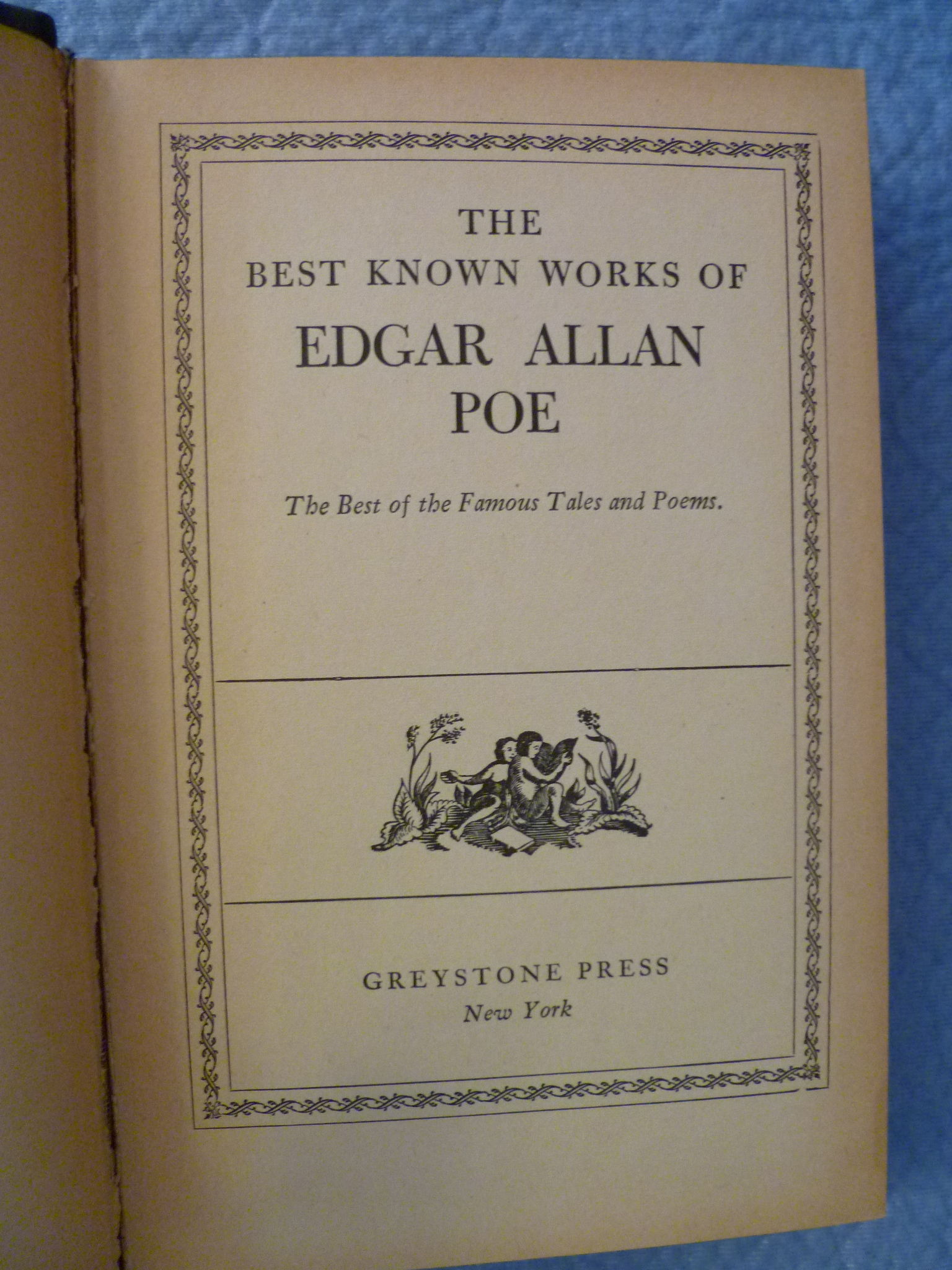 The Best Known Works Of Edgar Allan Poe The Best Of The Famous Tales