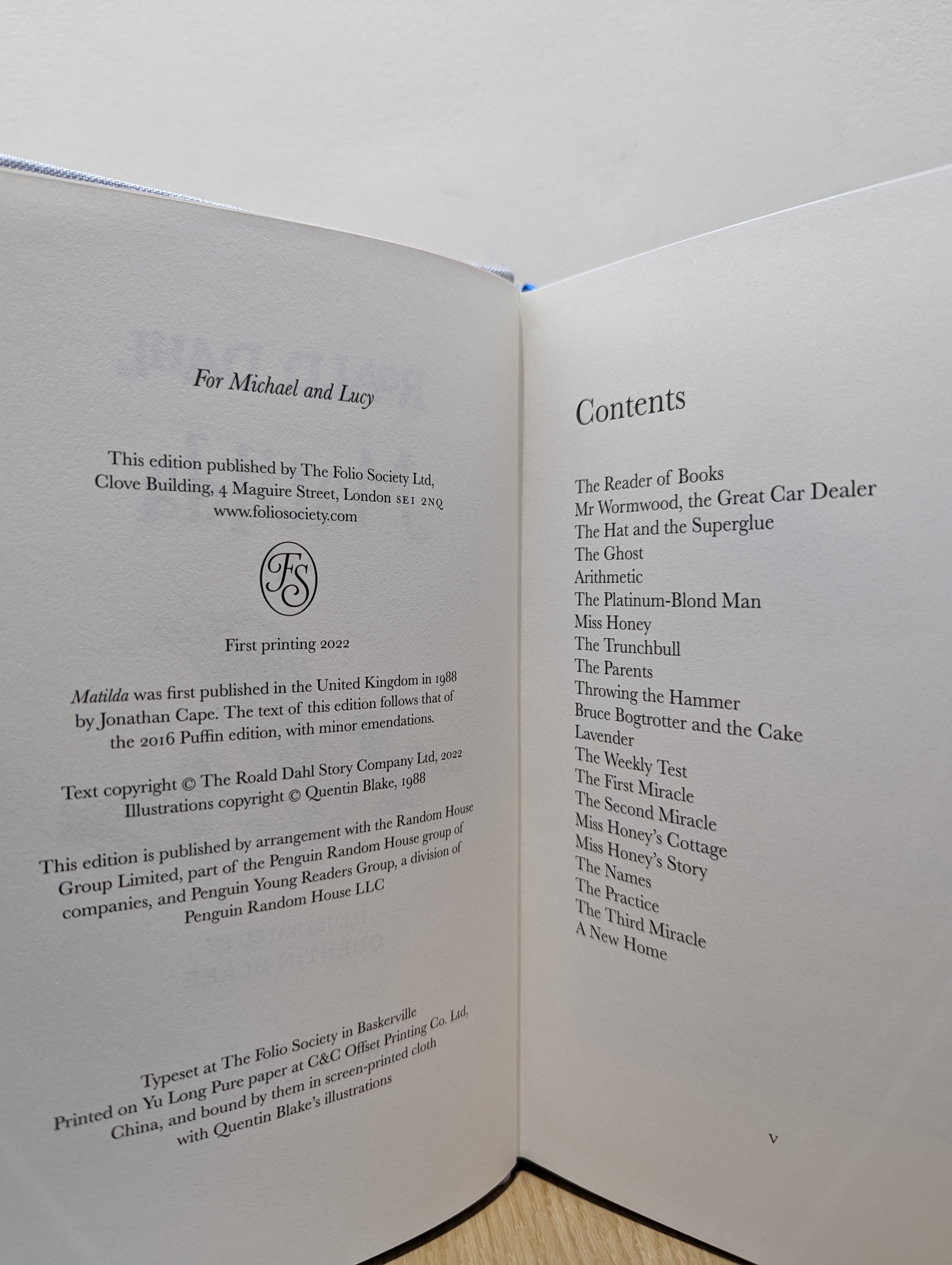 BIBLIO | The Roald Dahl Folio Collection (Set 1 & 2): James and the ...