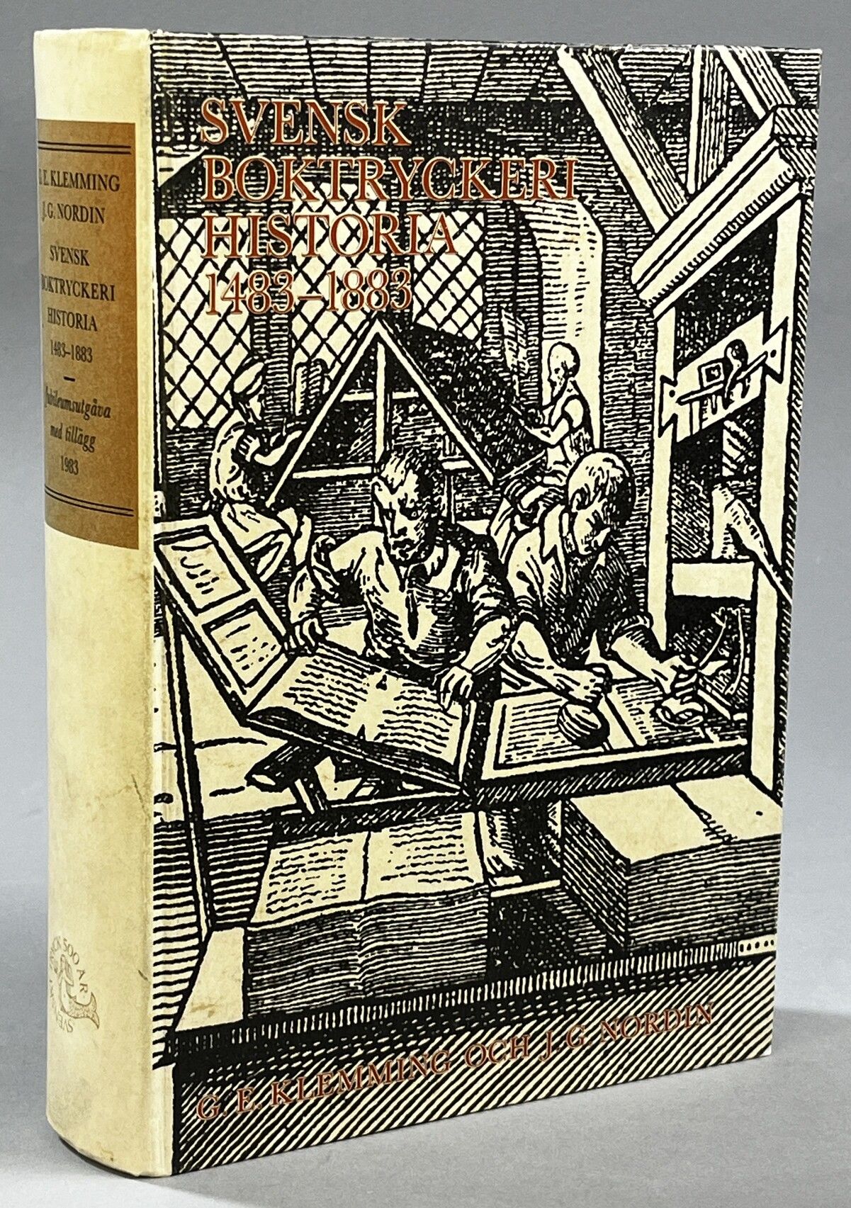 Svensk boktryckeri-historia 1483-1883. Med inledande allmän öfversigt ...