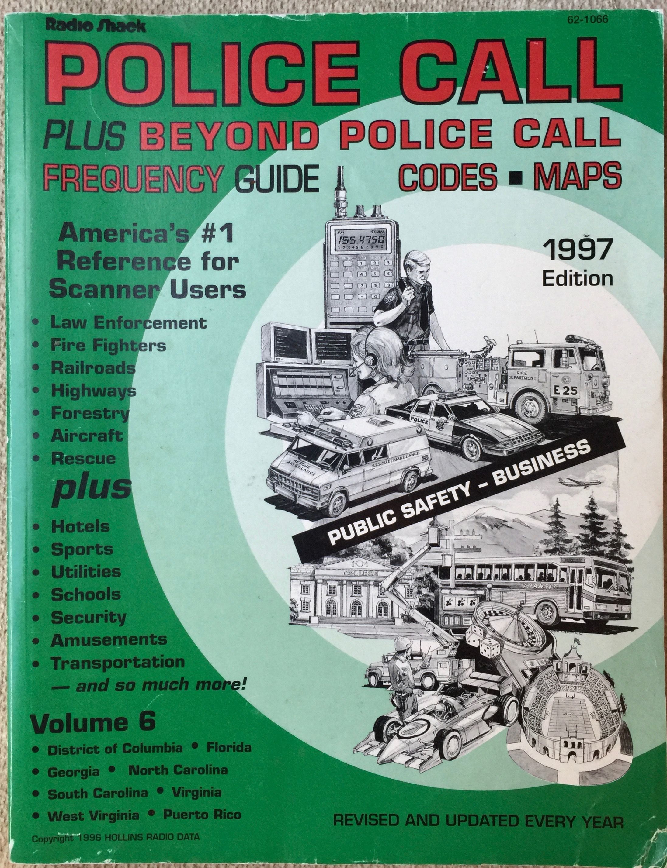 BIBLIO | Radio Shack Police Call Plus Beyond Police Call by Radio Shack ...