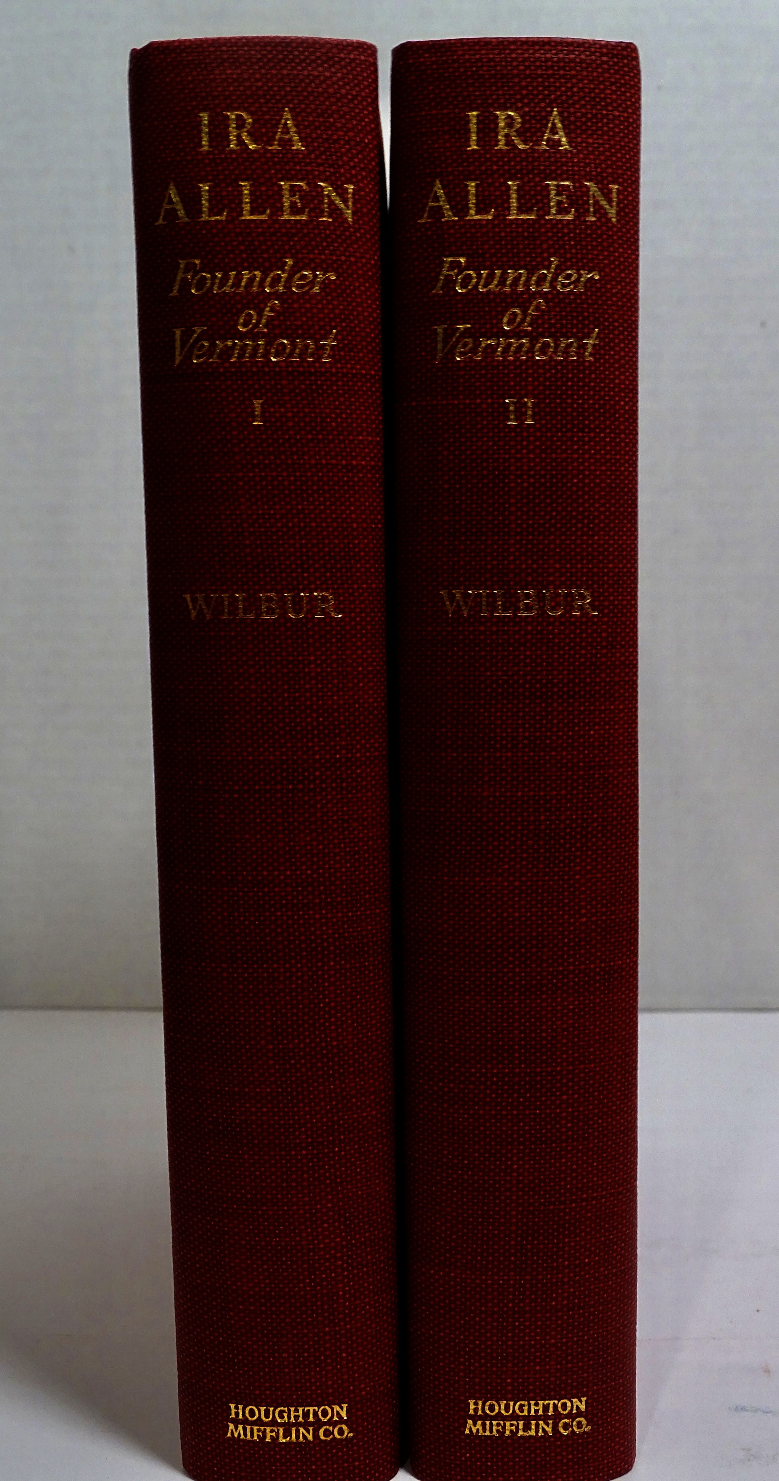 Ira Allen Founder of Vermont 1751-1814 by Wilbur, James B | Hardcover ...