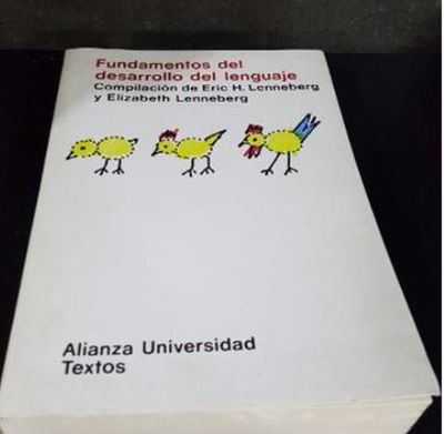 BIBLIO | FUNDAMENTOS DEL DESARROLLO DEL LENGUAJE: COMPILACION DE ERIC H ...