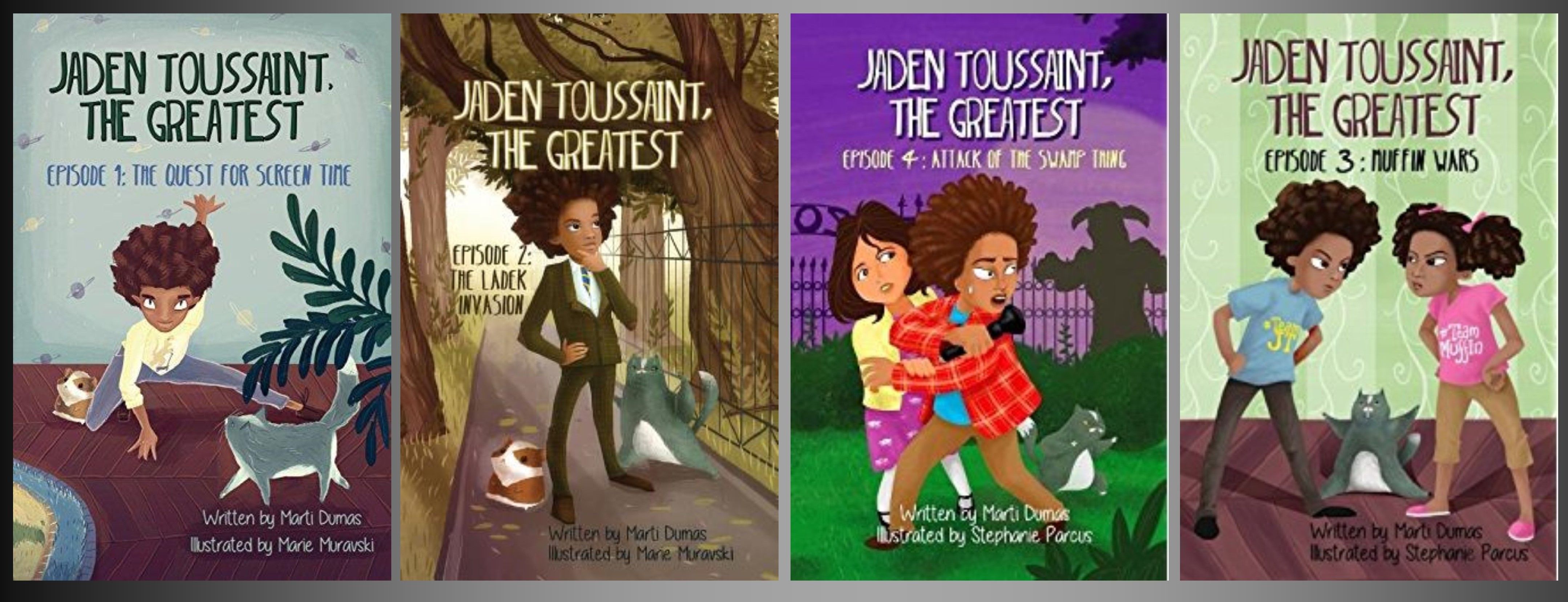 Jaden Toussaint Series Collection Set Books 1-4 Marti Dumas BRAND NEW ...