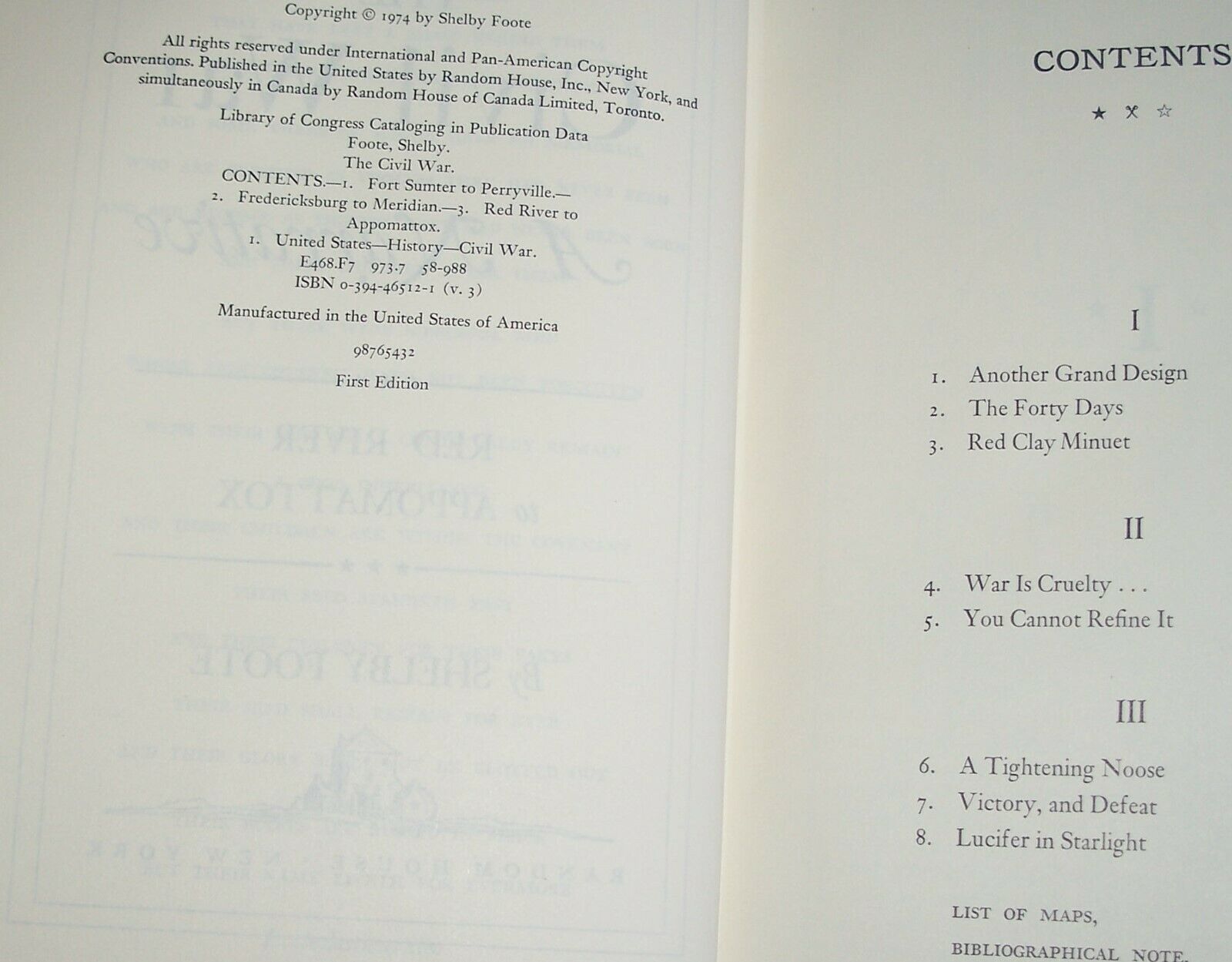 Shelby Foote The Civil War Narrative All 3 1st Ed, 1st Printing, HBDJ's ...