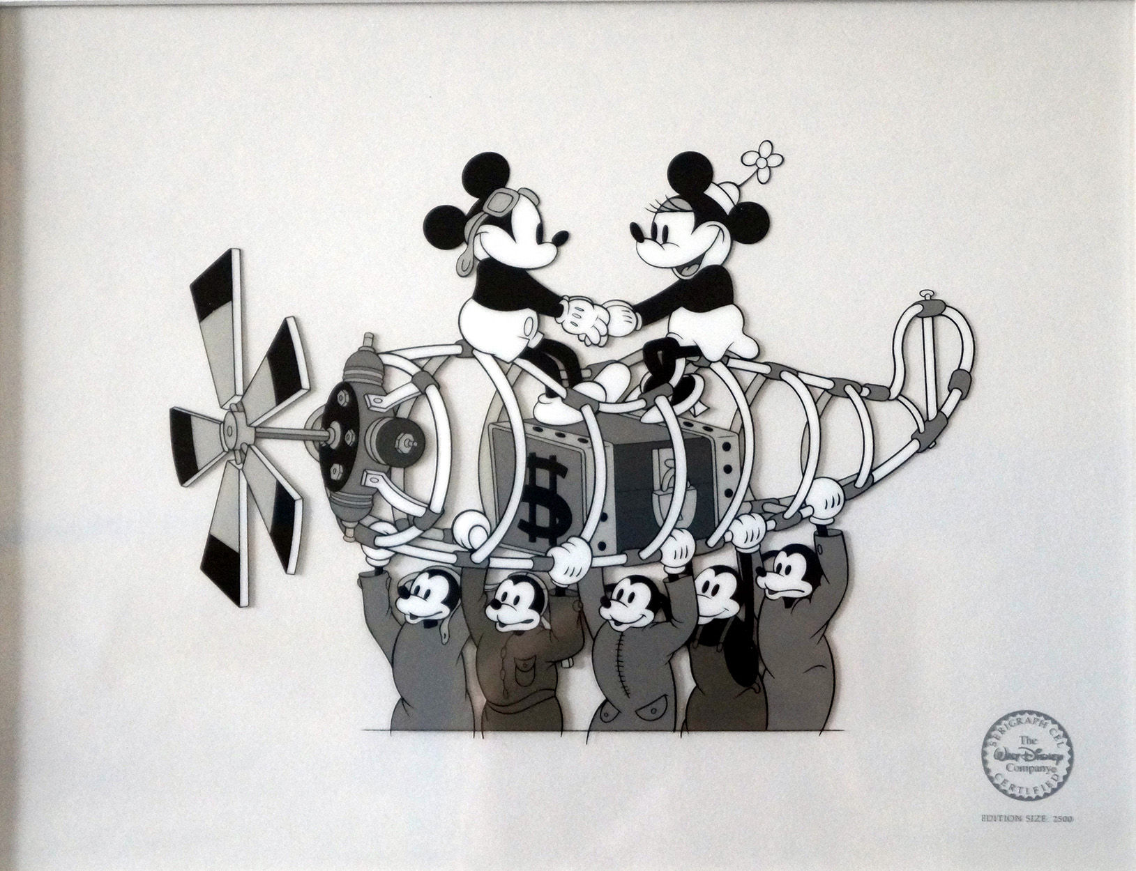 BIBLIO | Mickey Mouse The Mail Pilot - Limited Edition Print by Disney ...