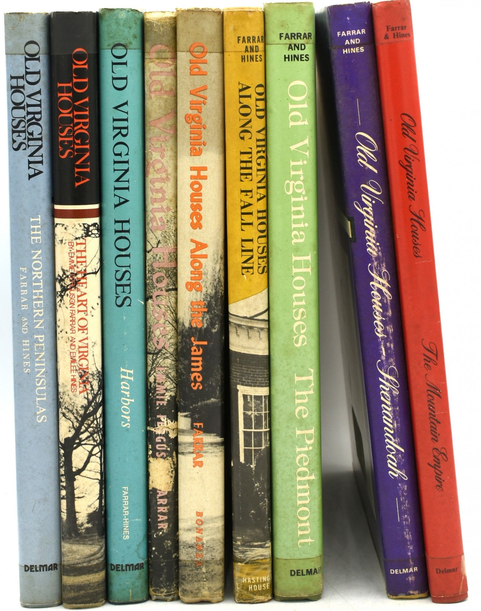 [VIRGINIANA] [HISTORIC HOUSES] OLD VIRGINIA HOUSES. THE COMPLETE SET IN ...