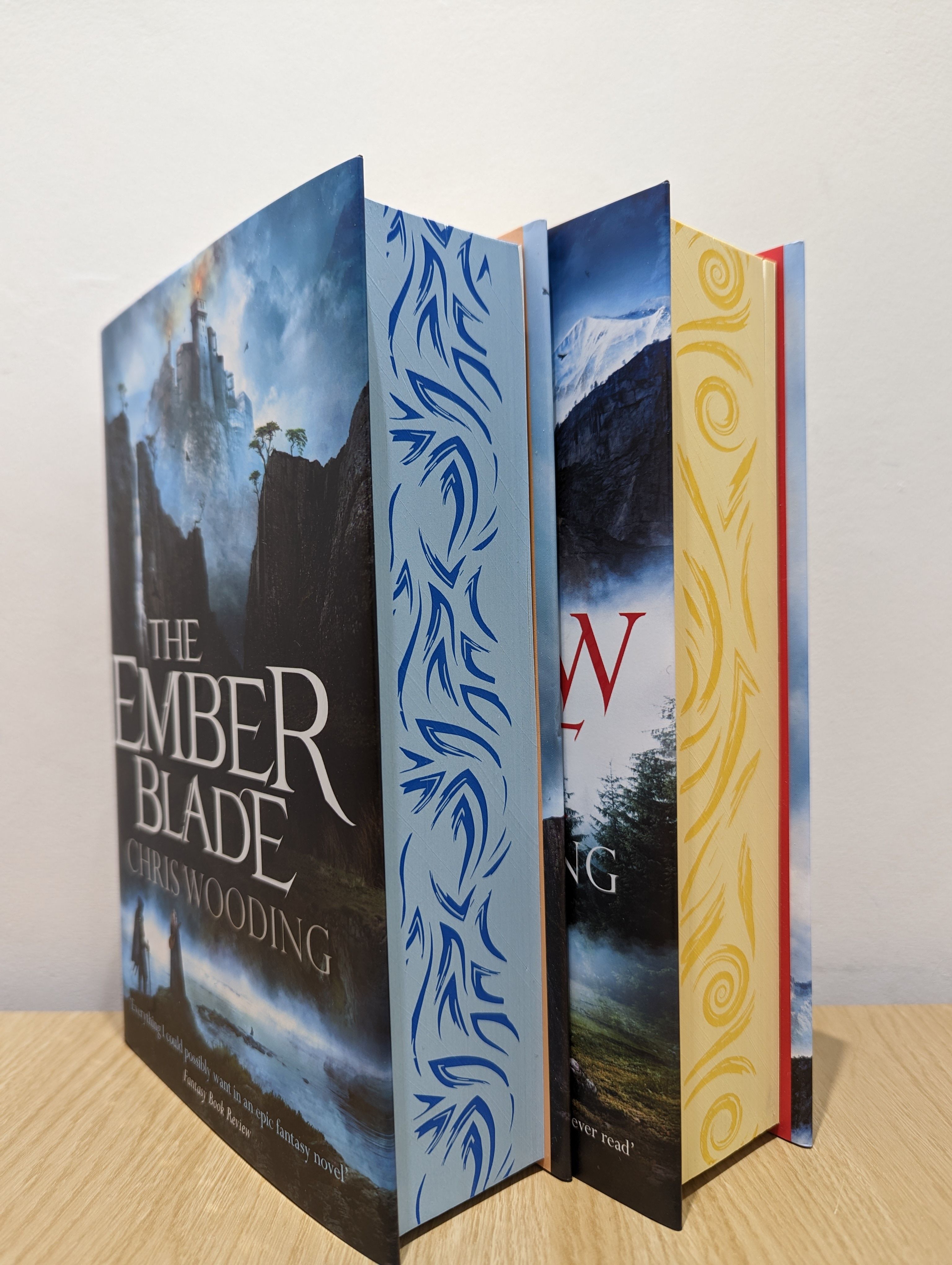 The Darkwater Legacy: The Ember Blade; The Shadow Casket (Signed set ...