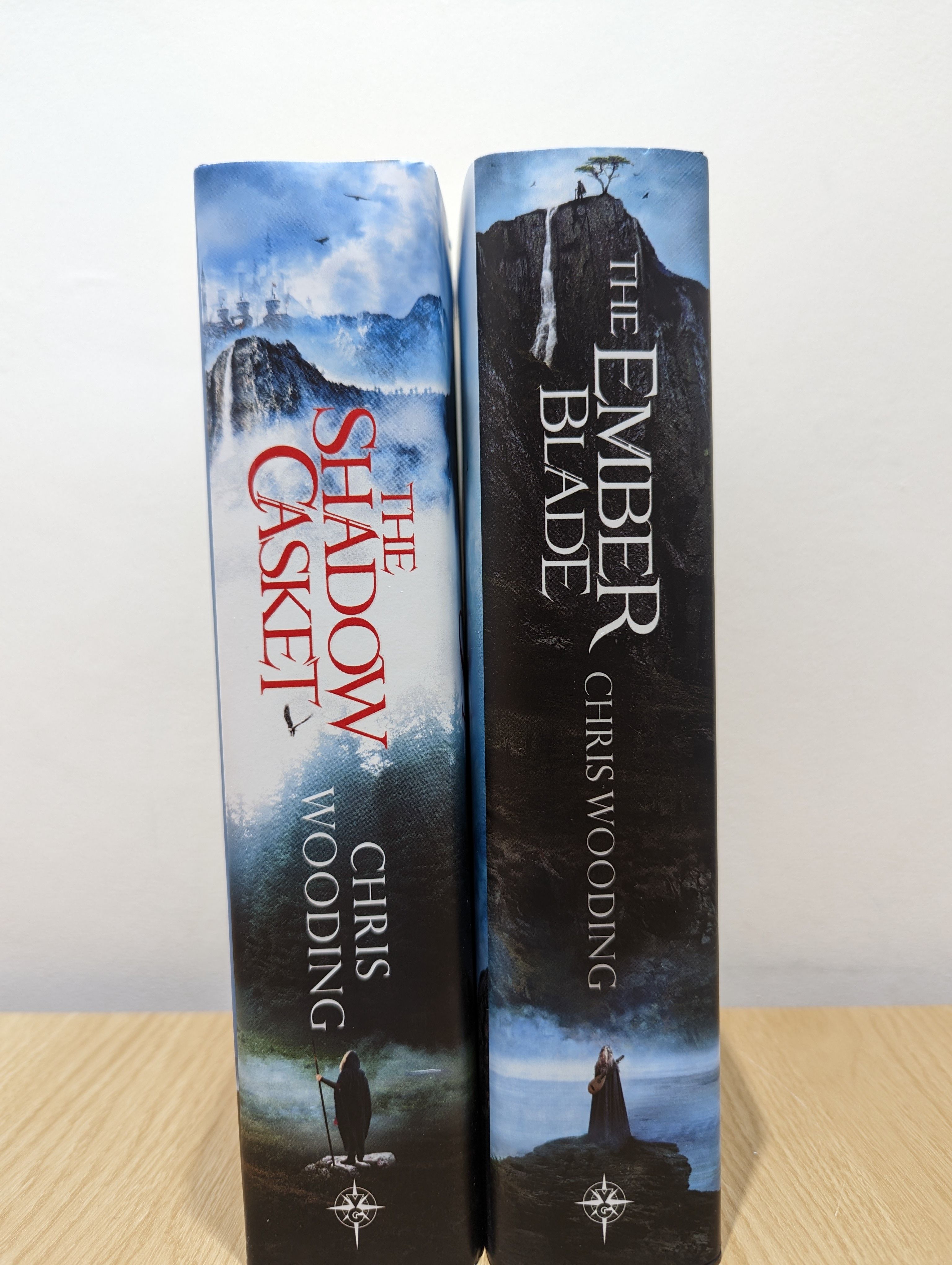 The Darkwater Legacy: The Ember Blade; The Shadow Casket (Signed set ...