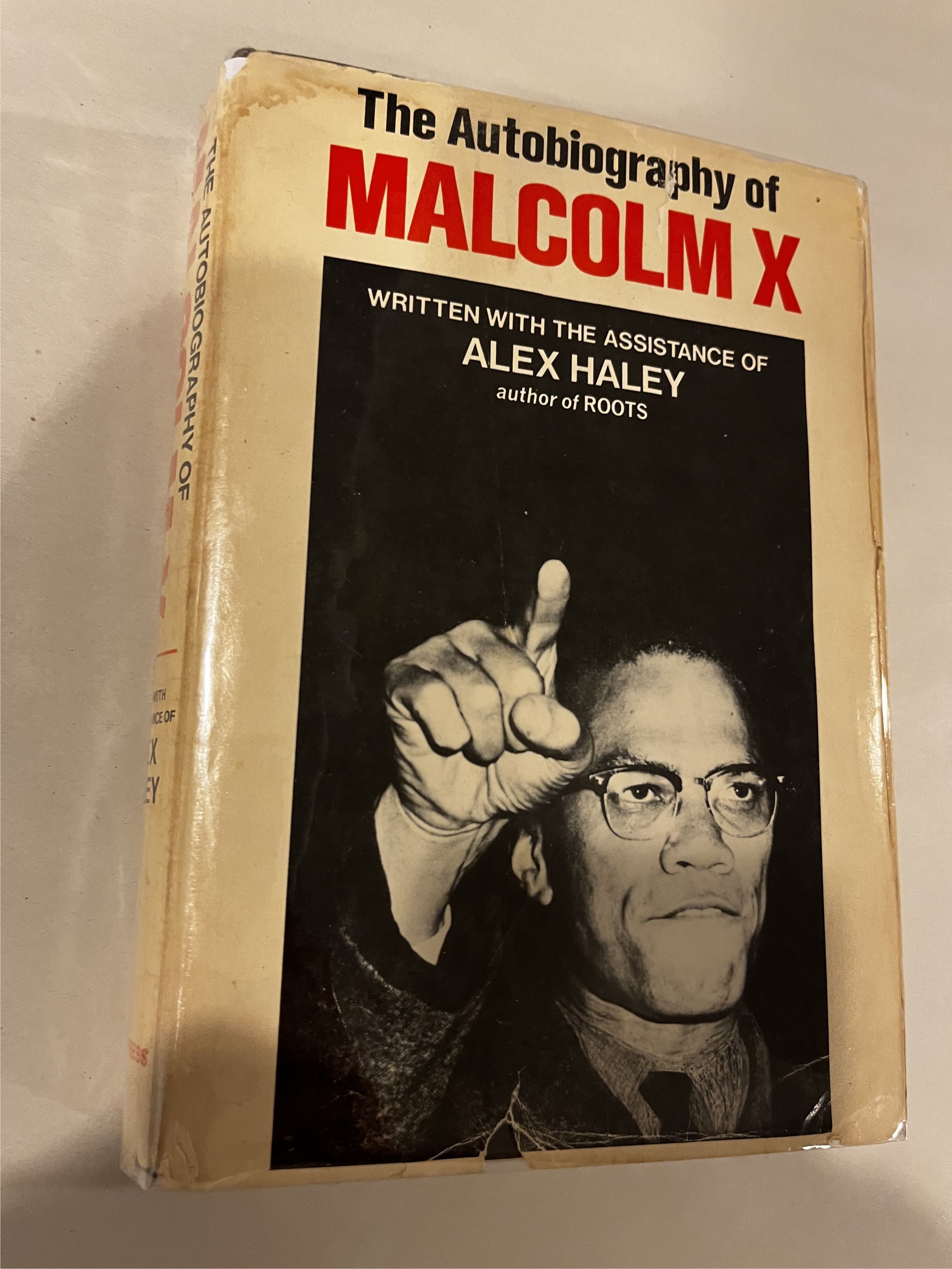 The Autobiography Of Malcolm X Book Cover