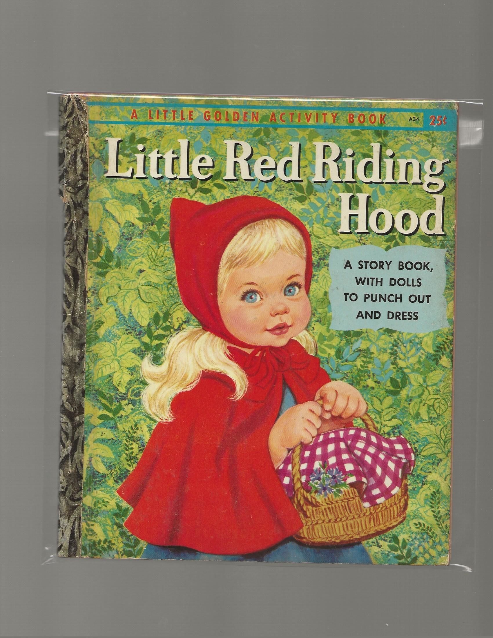 Original Little Red Riding Hood Book
