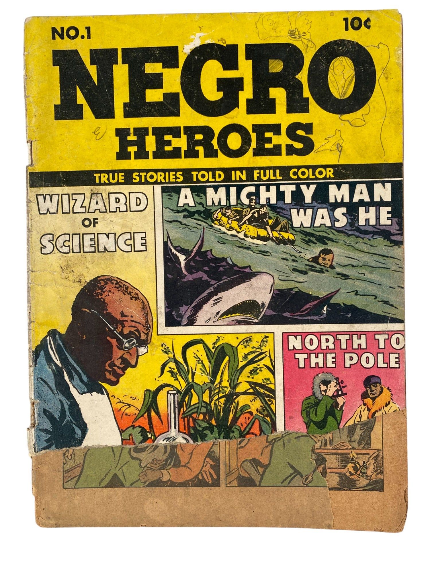 Rare 1947 Comic Negro Heroes No. 1. Highlighting the Achievements of ...