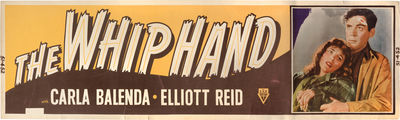 The Whip Hand (Original banner poster from the 1951 film) by William ...