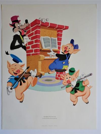 Disney Big Bad Wolf Three Little Pigs