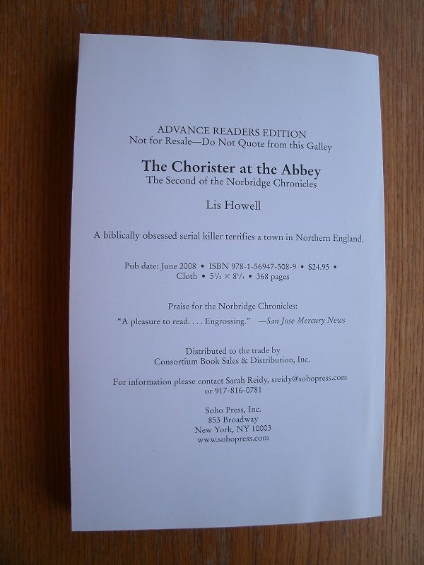 BIBLIO | The Chorister at the Abbey by Howell, Lis | Tradepaper | 2008 ...