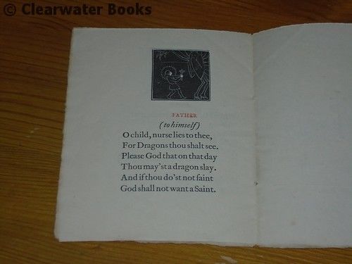 Concerning Dragons. A Rhyme by H[ilary] D[ouglas] C[lark] P[epler] with ...