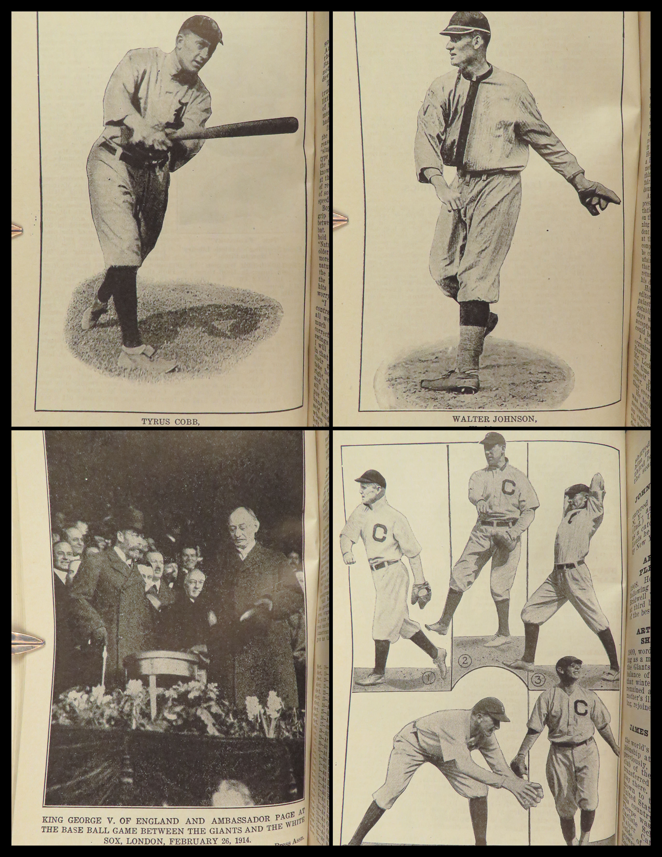 BIBLIO | Spalding’s official Athletic library baseball guide. 1914 by ...