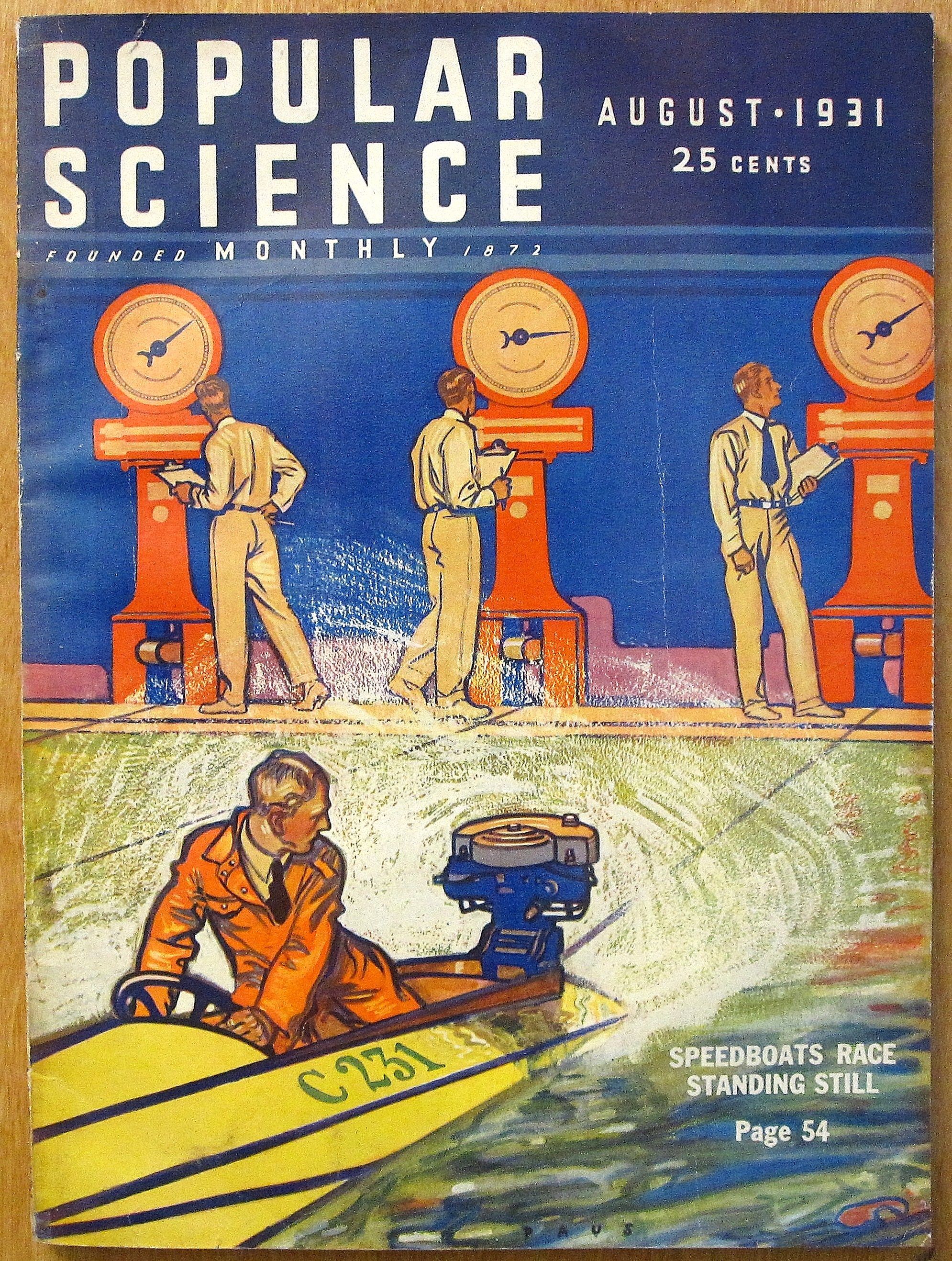 Popular Science Magazine Cover