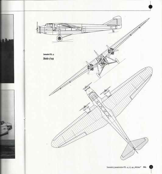 SAMOLOTY PASAZERSKIE PZL.4, PZL.27, PZL.44 "WICHER" (PZL.4, PZL.27, PZL ...