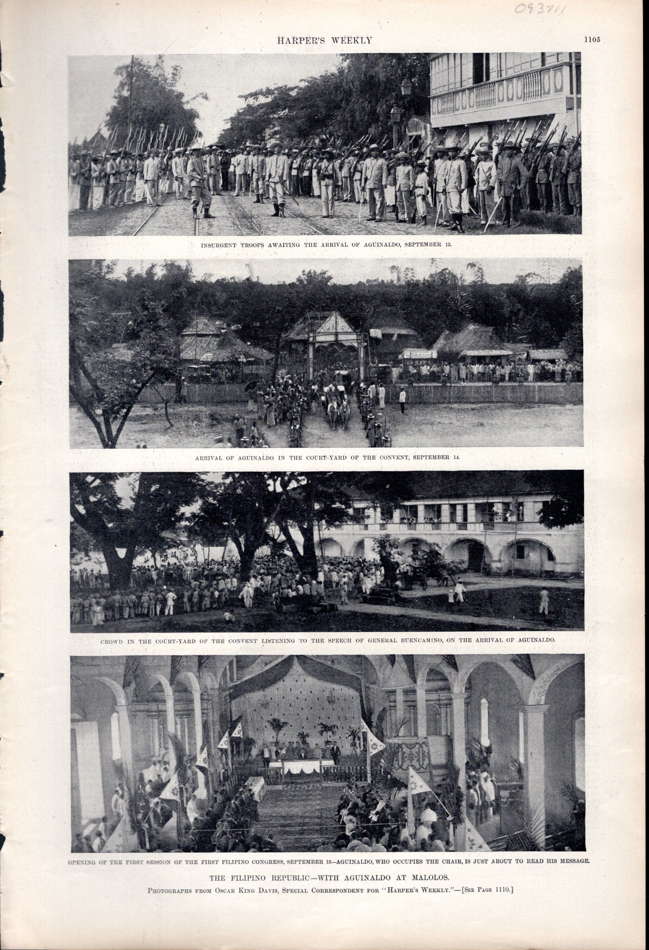 BIBLIO | Print: "The Filipino Republic--with Aguinaldo at Malolos ...