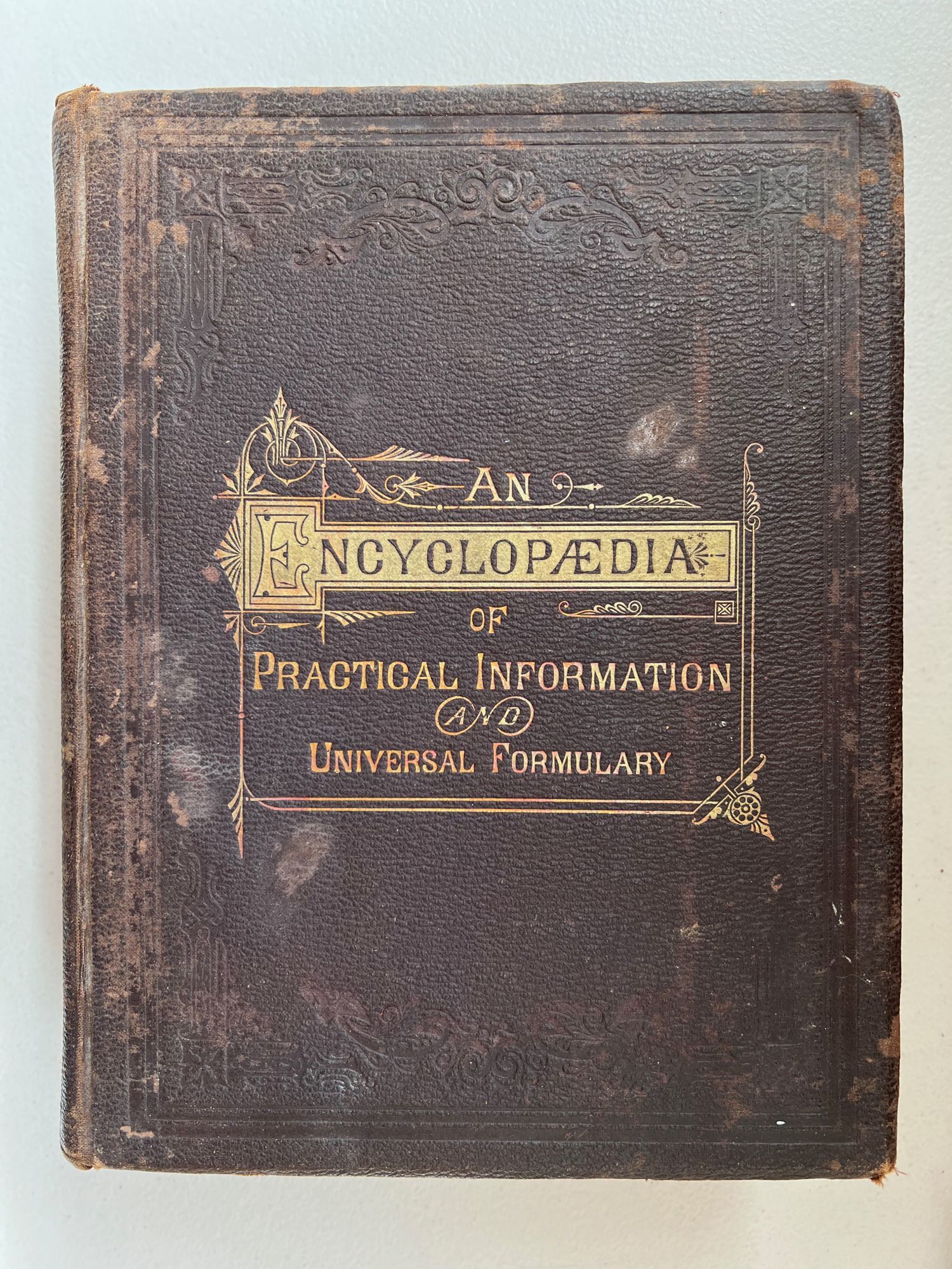 An Encyclopaedia of Practical Information and Universal Formulary: A ...
